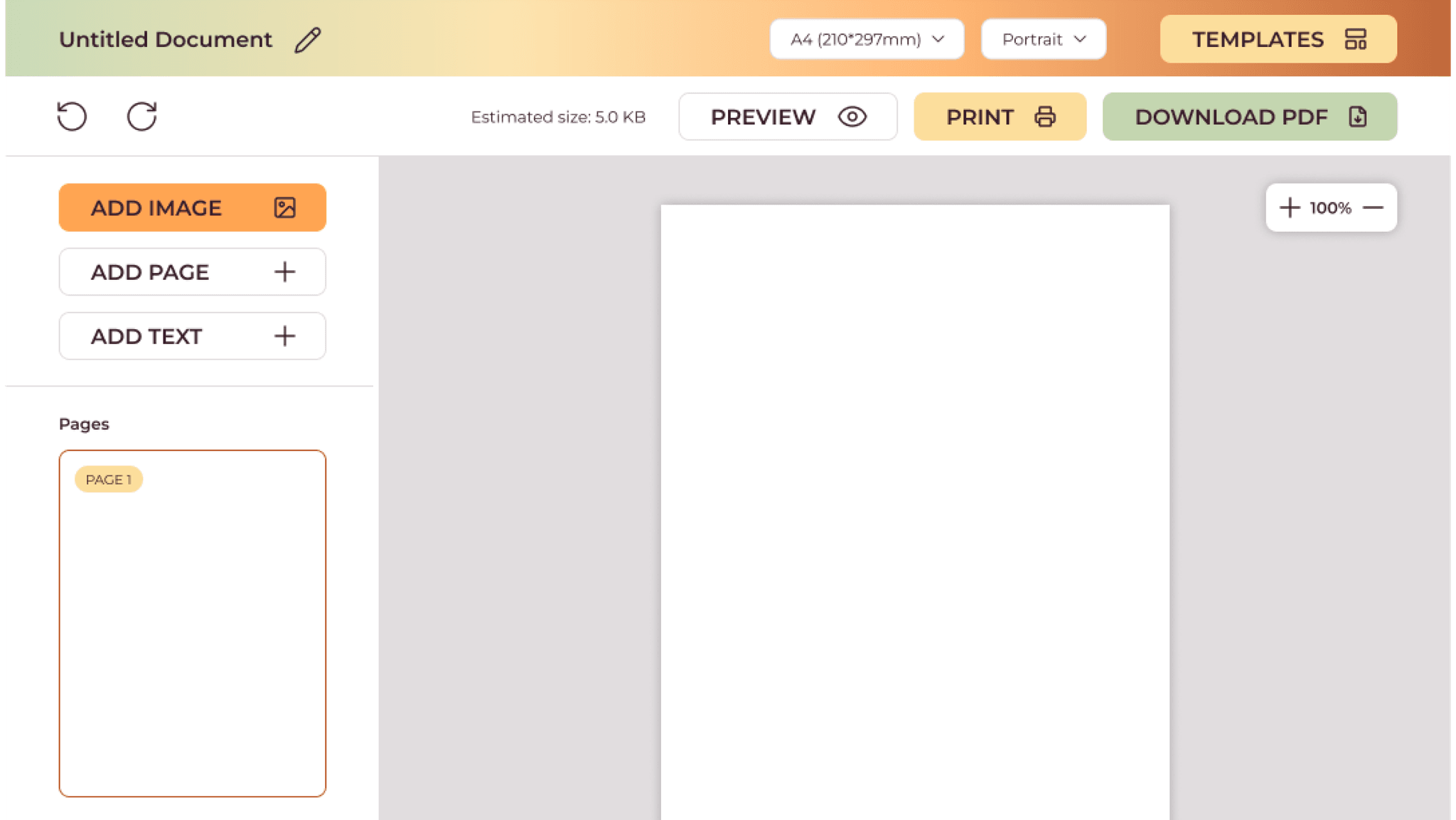 DocMosaic - Free Open Source Tool for Visual PDF Creation